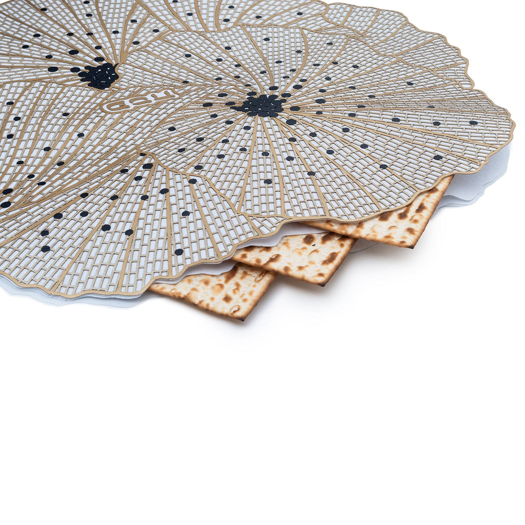 Flor Mosaico - Cobertor Pesaj 3 Divisiones